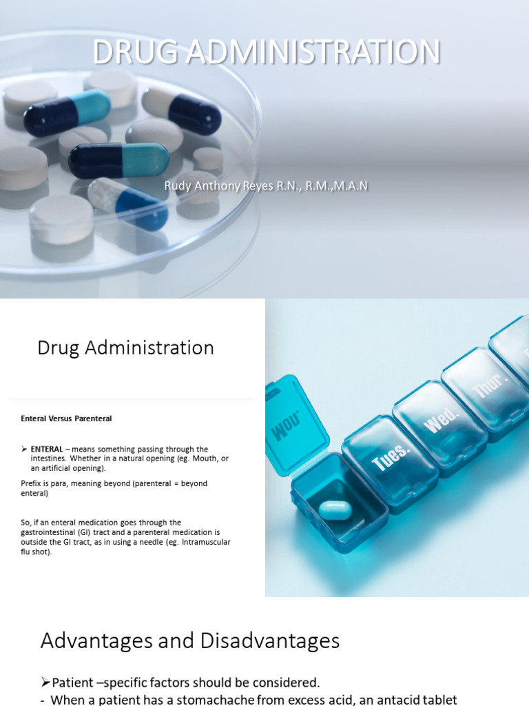 2-Drug-Admin (W3) | PDF | Injection (Medicine) | Tablet (Pharmacy)