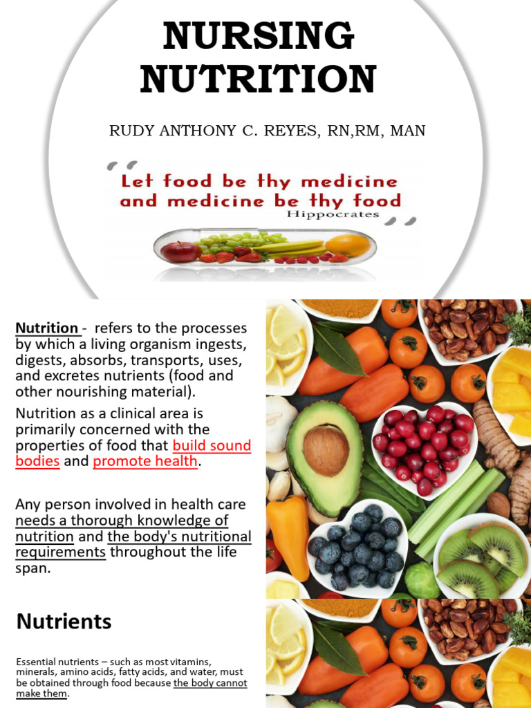 Nutri Lec Lesson 1 Nutrition Dietary | PDF | Fat | Foods