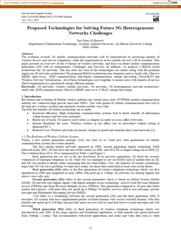 5G Heterogenous Network | PDF | 4 G | Cellular Network