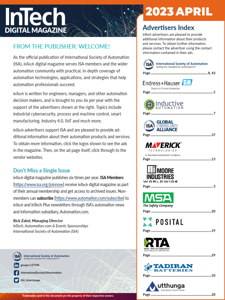 Intech Magazine April 2023 Issue Part2 | PDF | Computing | Mass Media