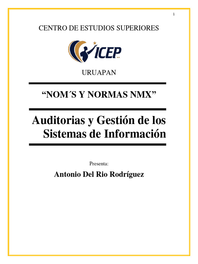 Nom S y Normas NMX | PDF | Software