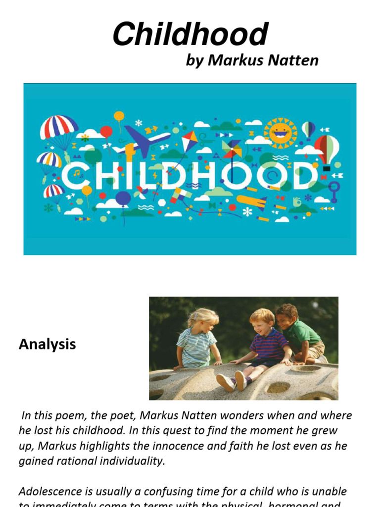 Childhood | PDF | Poetry | Thought