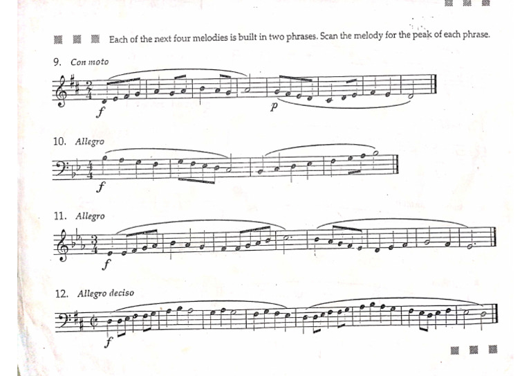 Ejercicios 2 Solfeo | PDF