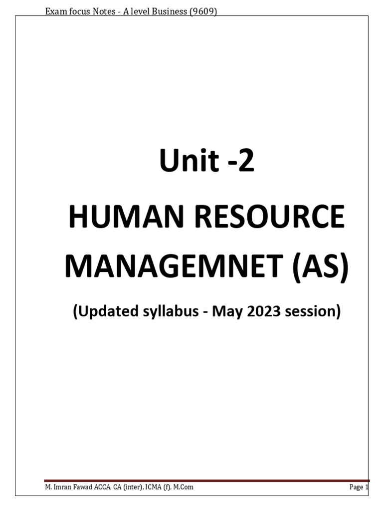 As - Unit 2 UPDATED For May 2024 - Syllabus Updated | Download Free PDF | United Kingdom ...