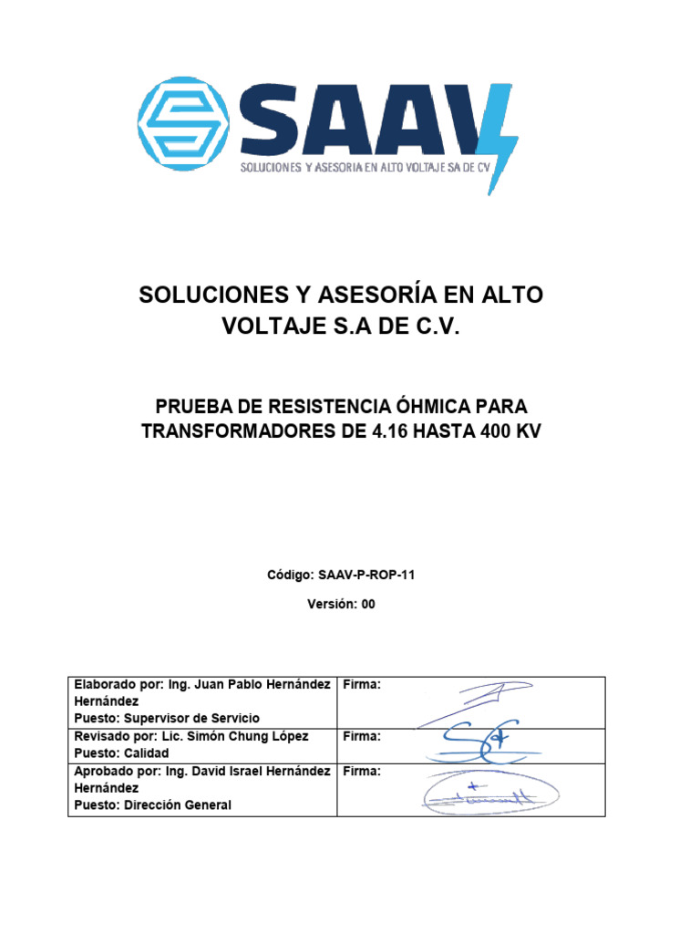Pruebas de Aislamiento | PDF | Transformador | Ingenieria Eléctrica
