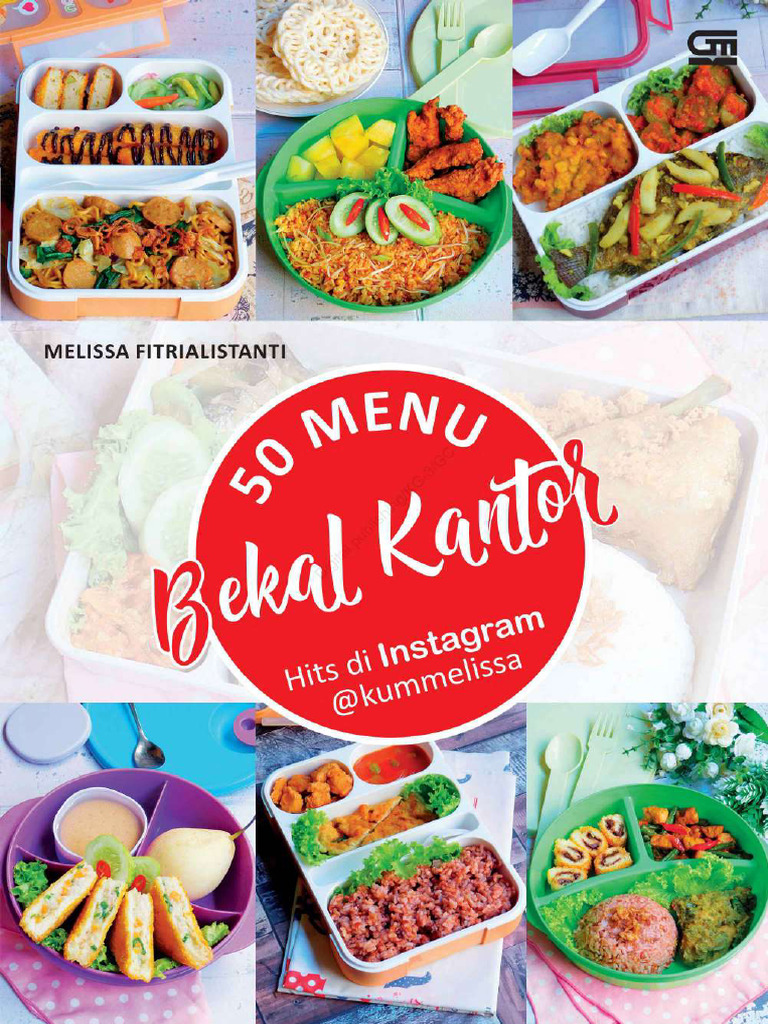 50 Menu Bekal Kantor Hits Di Instagram Kummelissa (Melissa Fitrialistanti) | PDF
