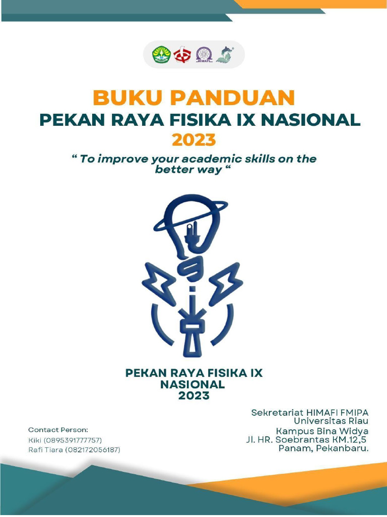 Buku Panduan Pekan Raya Fisika Ix Nasional 2023. | PDF