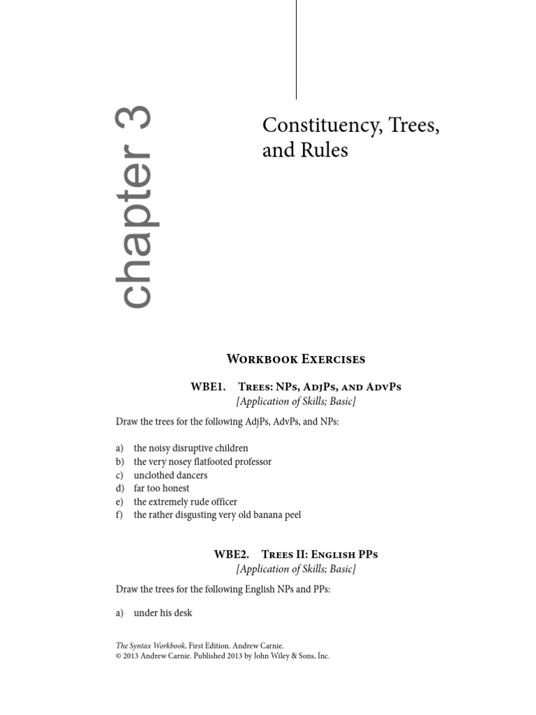 WB Constituency Trees Rules B | Download Free PDF | Linguistics | Semantic Units