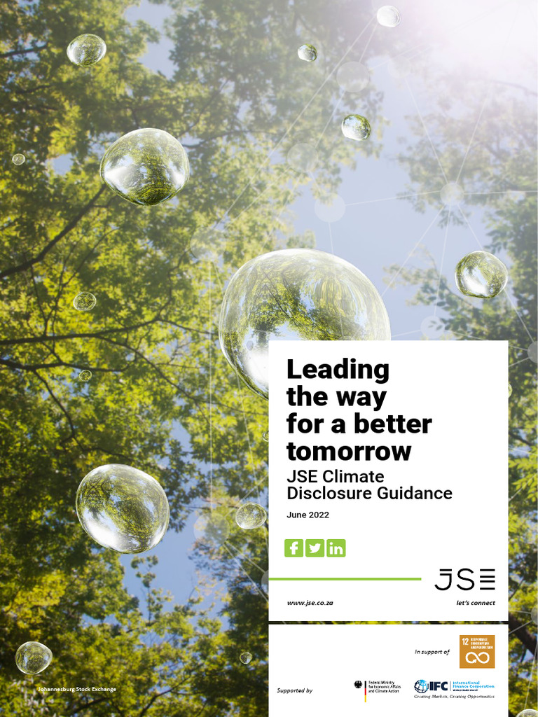 JSE Climate Disclosure Guidance - June 2022 | PDF | Climate Change ...