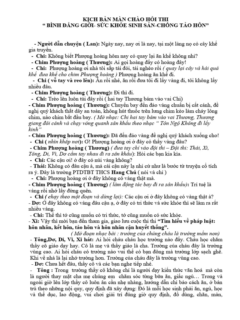 Man Chao Hoi Cuoc Thi Chong Tao Hon | PDF