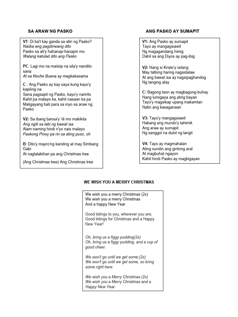 Christmas Song | PDF