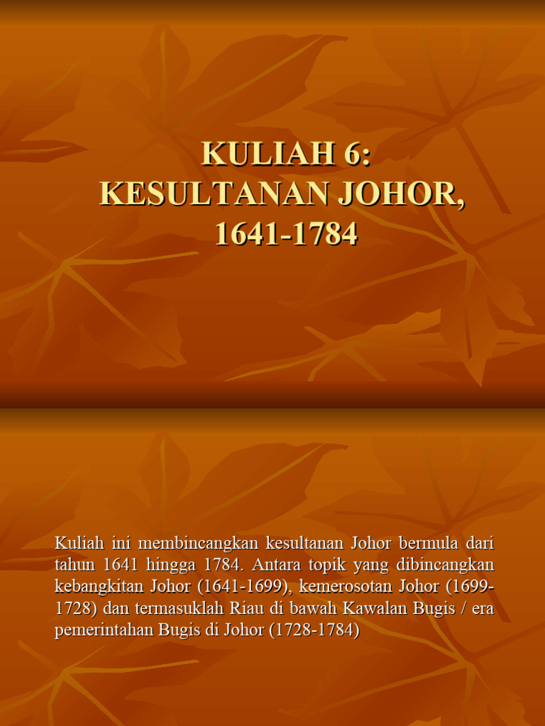 Kuliah 6 | PDF