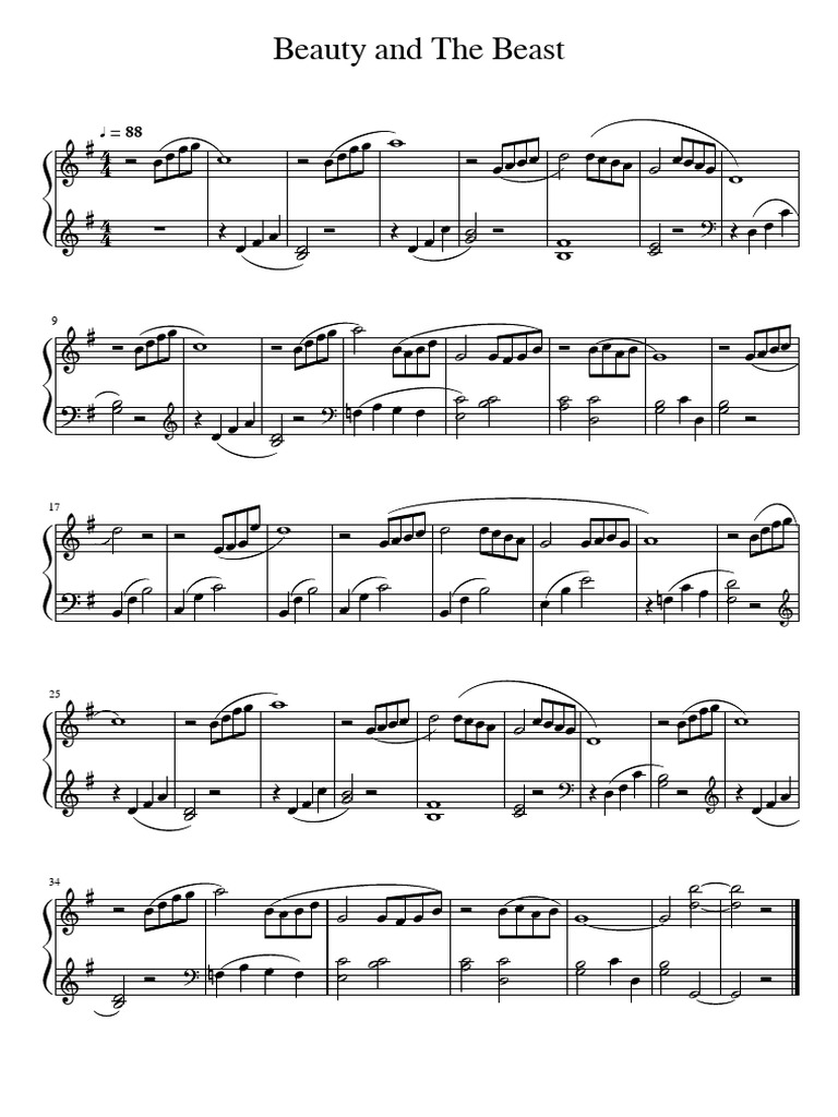 Beauty and The Beast | PDF