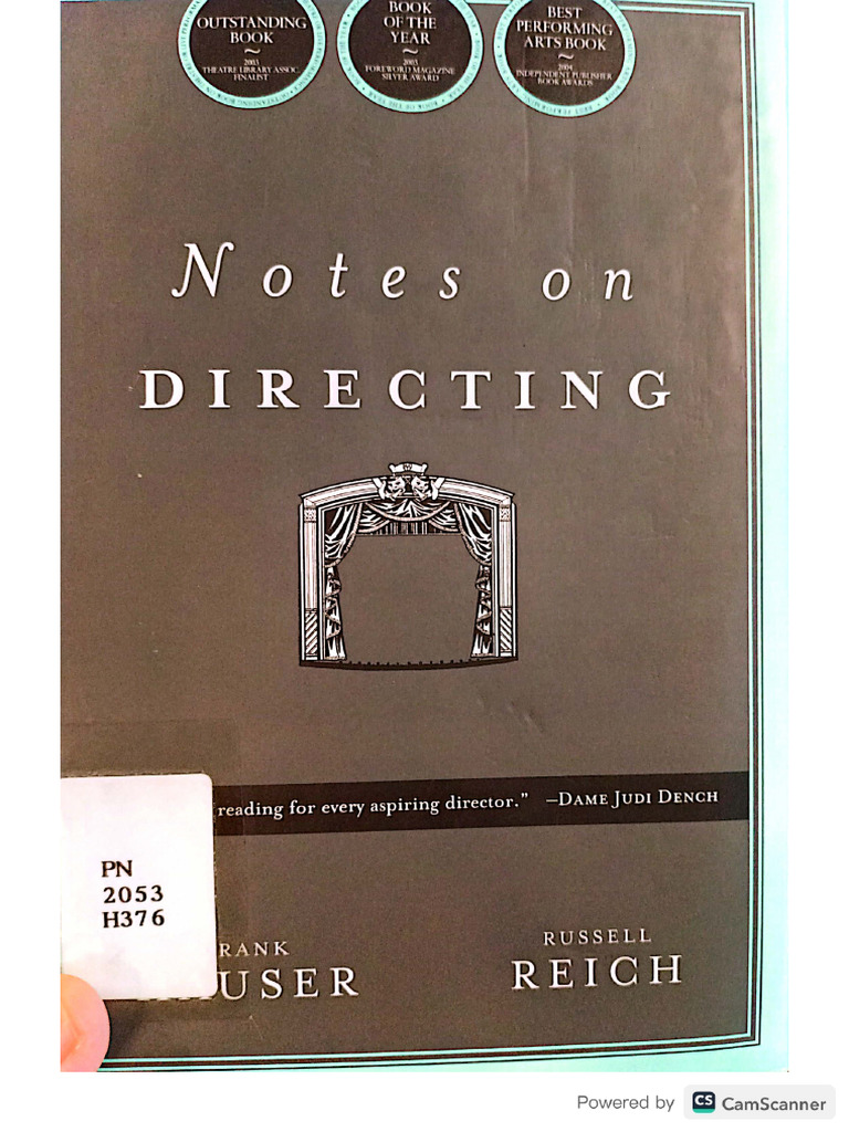 Note On Directing | PDF