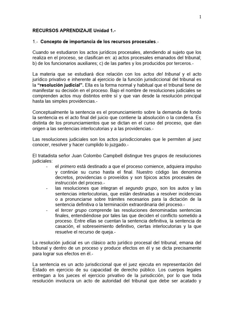 Unidad Aprendizaje 1 Recursos - 2c Reposicio - N - 2c Aclaracio - N ...