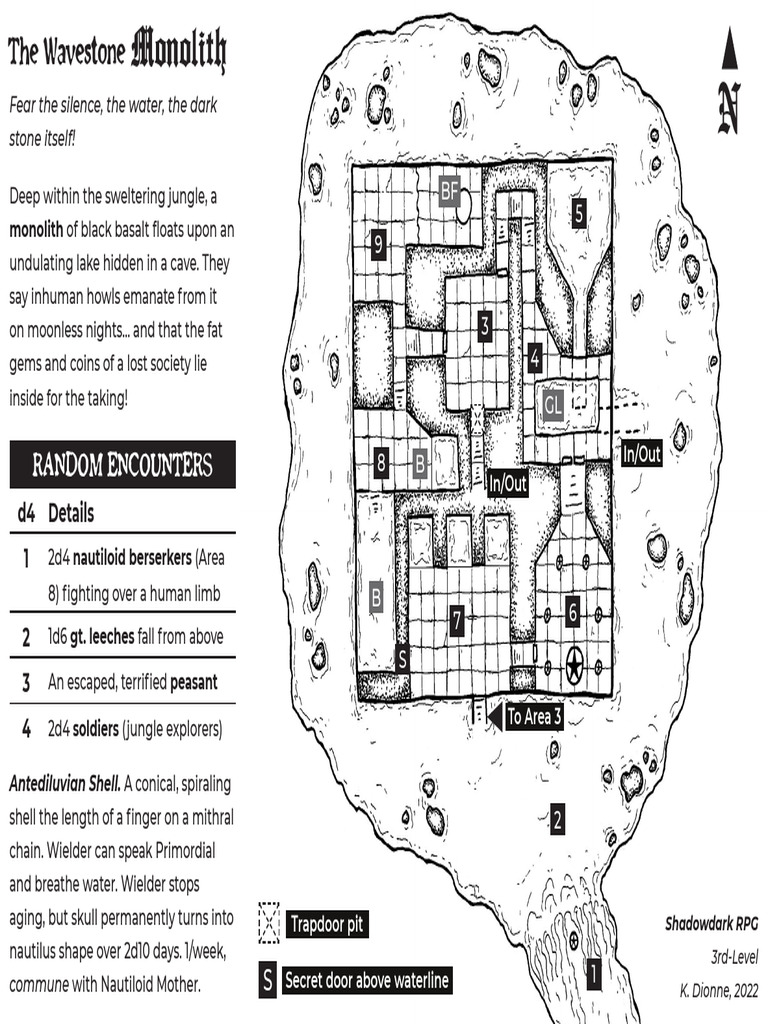 (Flooded Temple) The-Wavestone-Monolith-1 | PDF | Molluscs