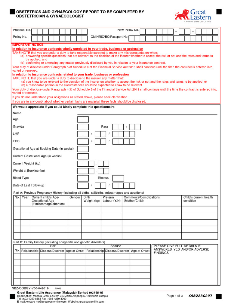 Obstetrics and Gynaecology Report | PDF | Pregnancy | Fetus