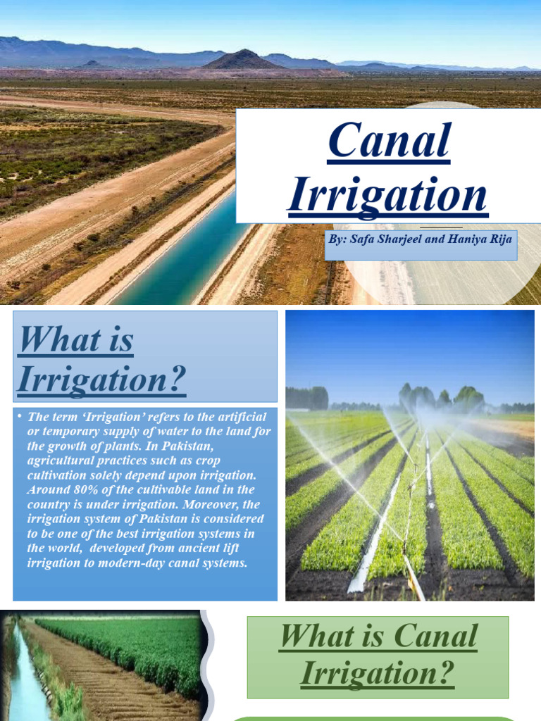 Canal Irrigation | PDF | Irrigation | Indus River