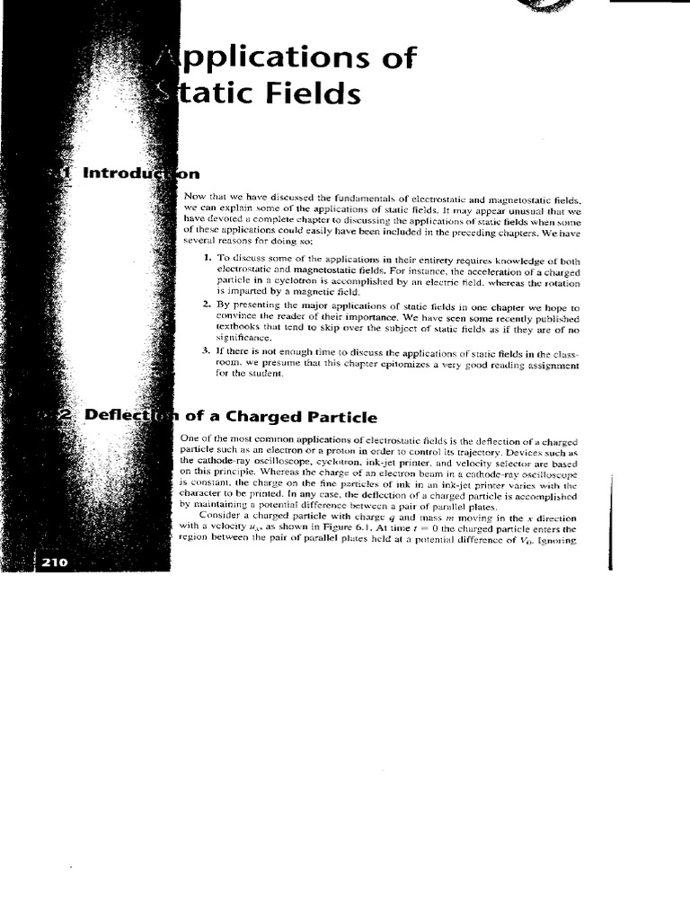 Electrostatic Applications | PDF Electrostatic Applications | PDF