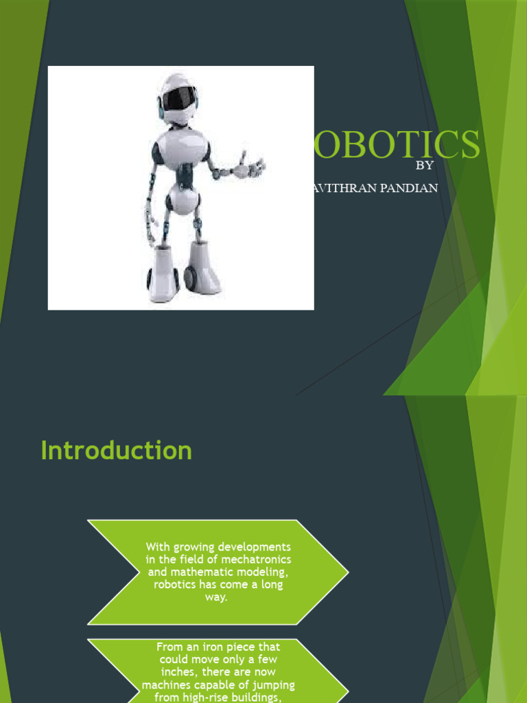 Robotics Seminar | PDF | Robotics | Engineering