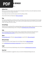 Bingo (American Version) - Wikipedia | PDF | Gaming | Games Of Chance