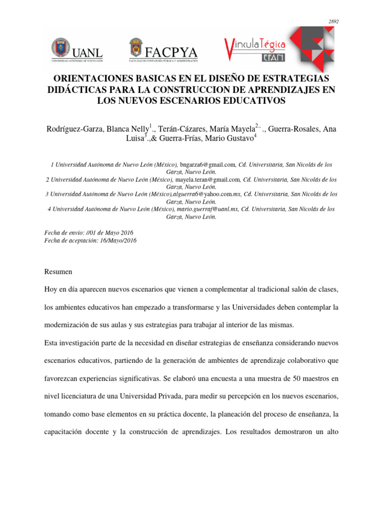 ORIENTACIONES B - SICAS EN EL DISEñO DE ESTRATEGIAS | PDF | Aprendizaje ...