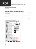 Cálculo de Pozo Absorbente para Vivienda | PDF