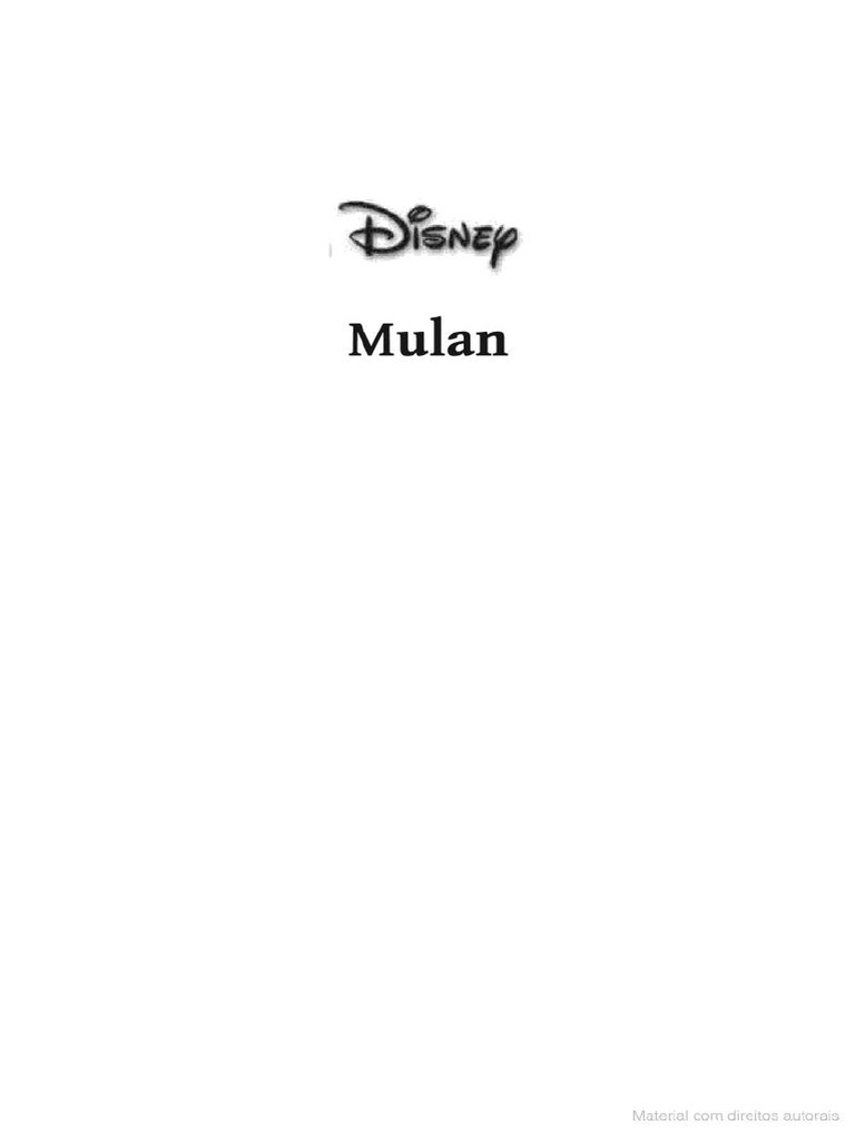 Livro Mulan Por Elizabeth Rudnick | PDF