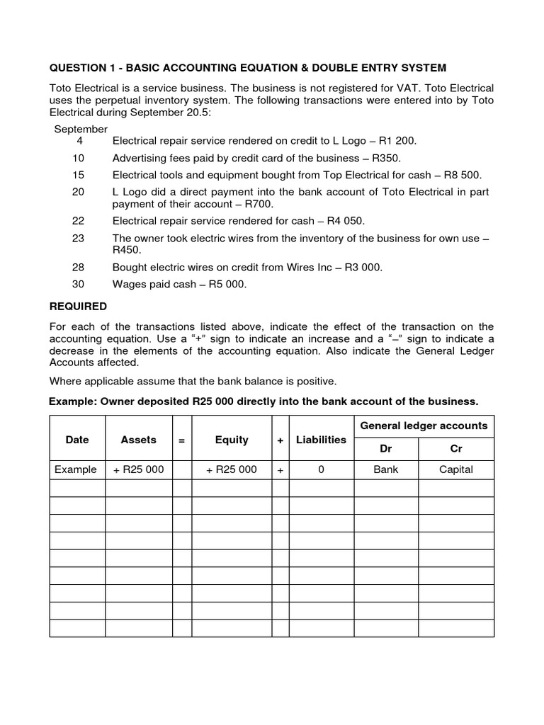 FAC1502 - Study Unit 3 - Etutor Questions | PDF | Business | Finance & Money Management