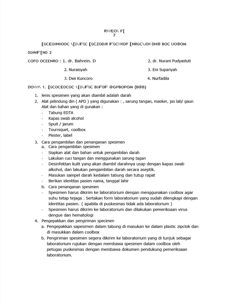 PDF Tugas MP 5 Pengelolaan Spesimen Penyakit Menular Potensial KLB Dan ... PDF Tugas MP 5 Pengelolaan Spesimen Penyakit Menular Potensial KLB Dan ...