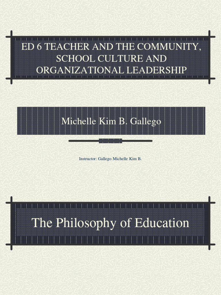 Philosophy of Education | PDF | Philosophy Of Education | Knowledge