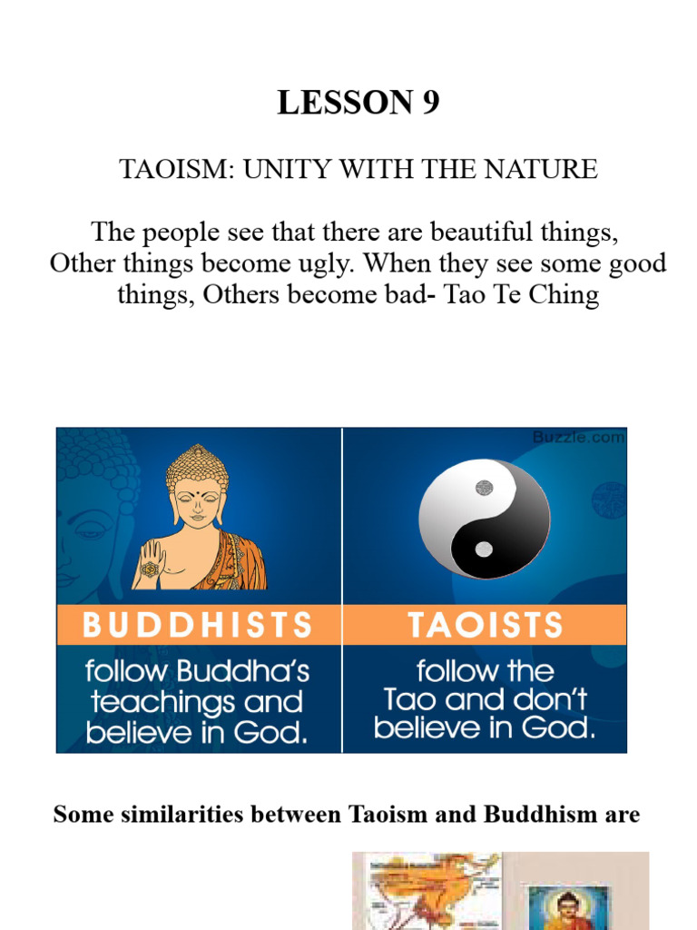 LESSON-9 Asian Studies Taoism | PDF | Tao | Laozi