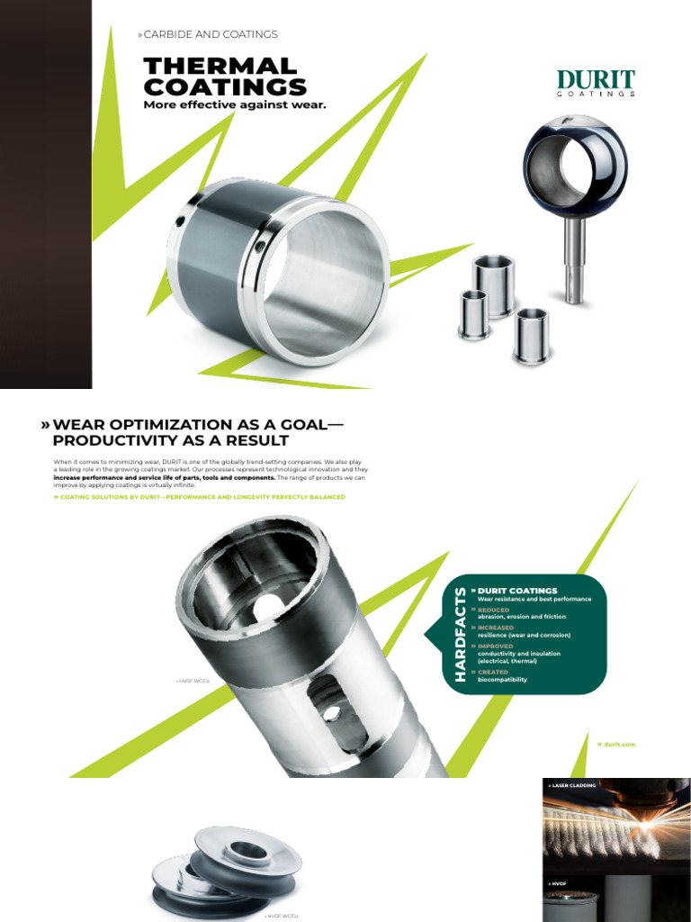 DURIT Thermal-Coatings | Download Free PDF | Materials Science ...