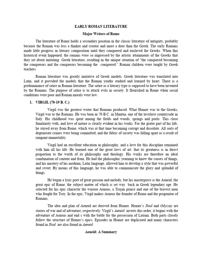 Different Types Of Reading PDF Aeneas Aeneid