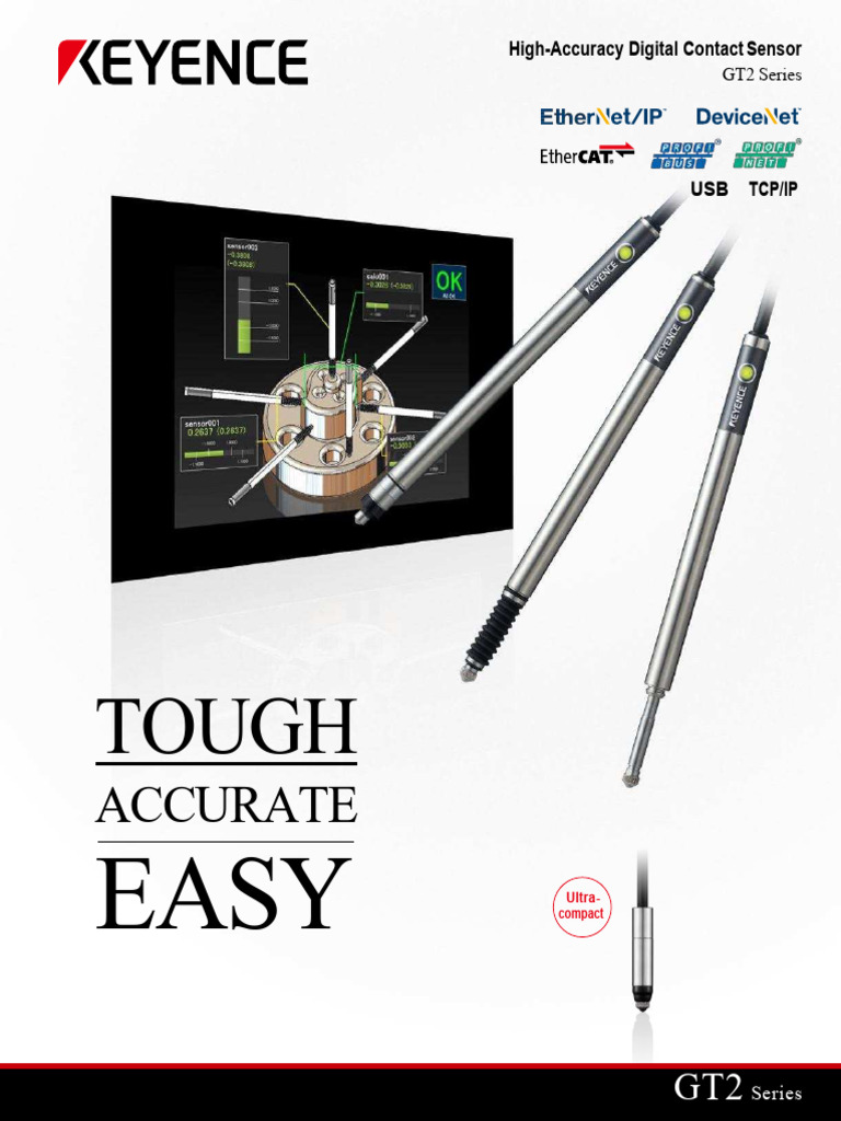 Keyence Sensor GT2 Datasheet - Optimize | PDF | Microsoft Excel ...