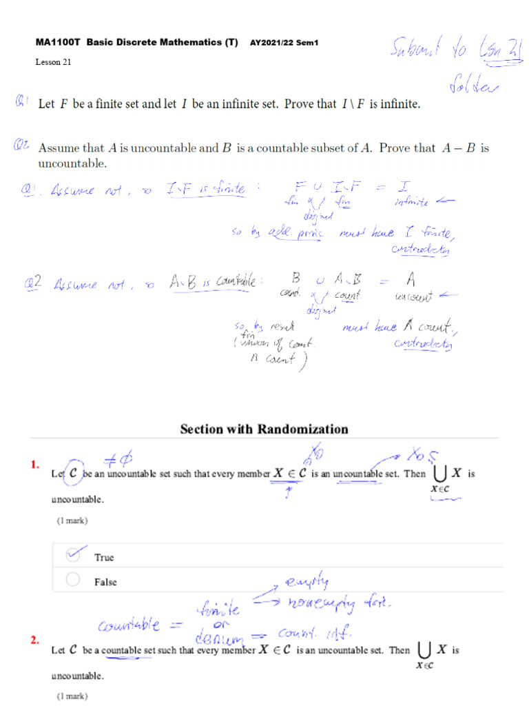 Discrete Math Lsn21 | PDF