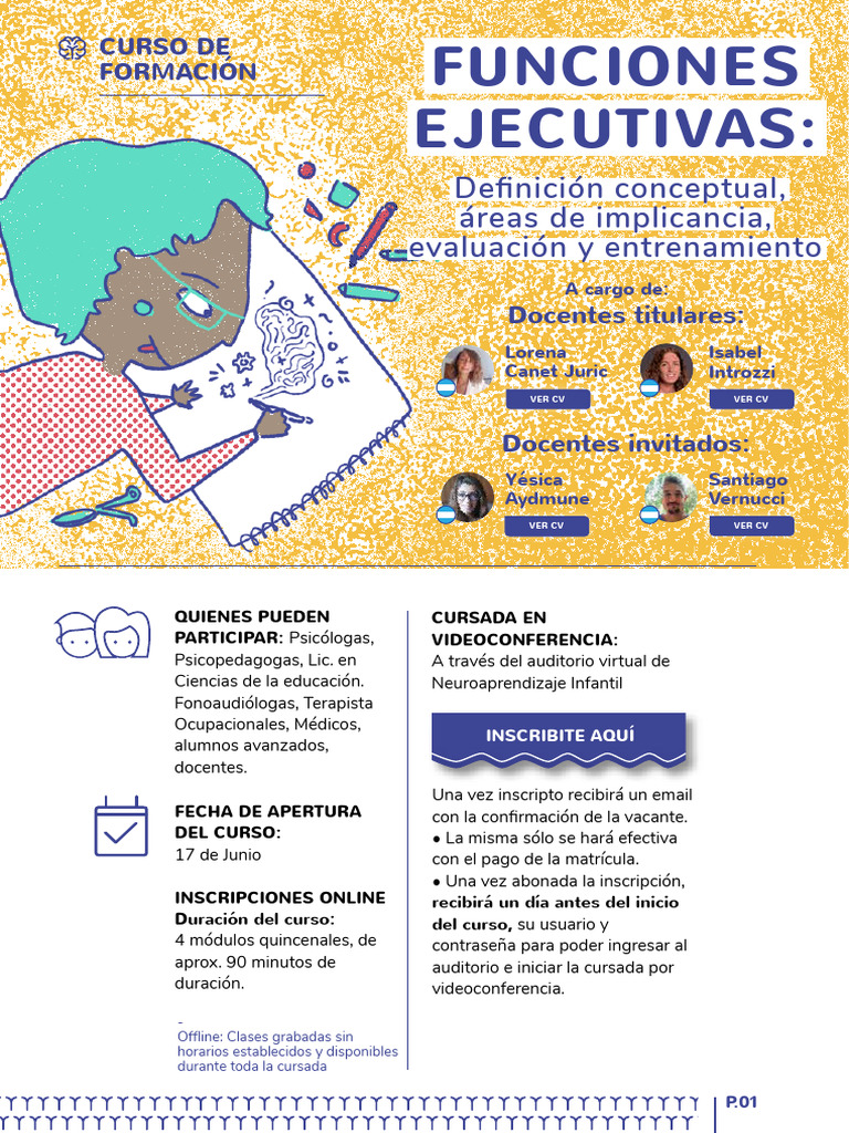 Info Funciones Ejecutivas | PDF
