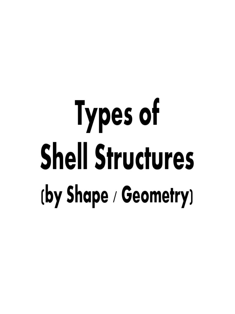 Shell Structure Forms Pdf