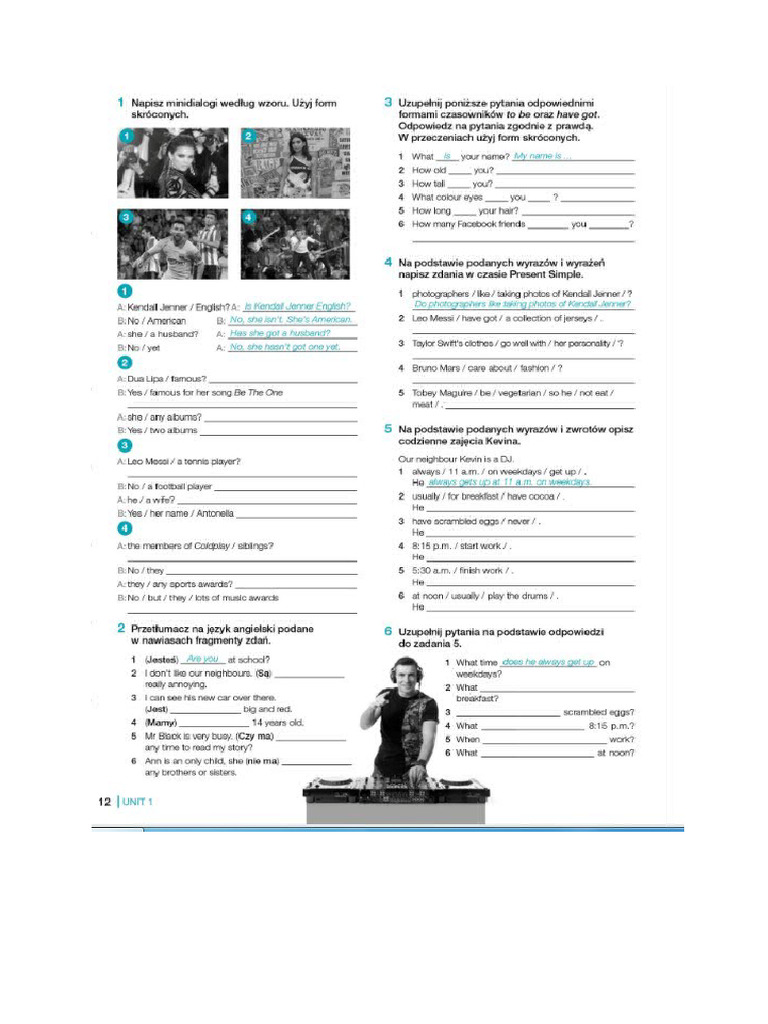 Present Simple I Con | PDF