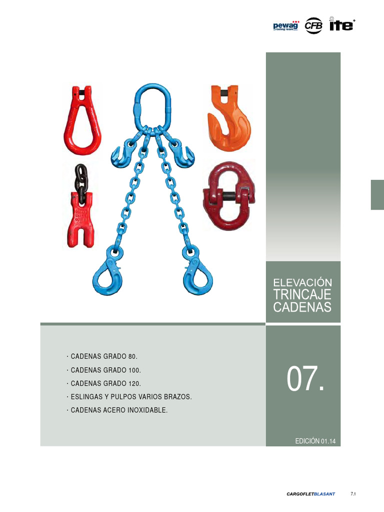 Cadenas de Elevacion | PDF