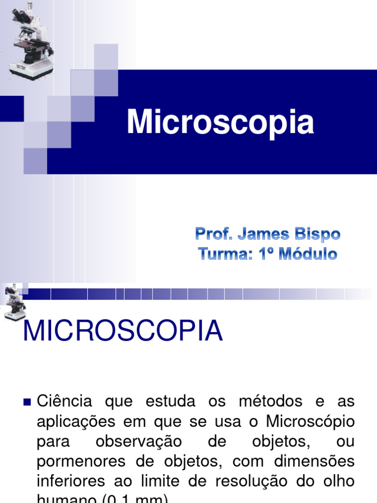 Micros | PDF | Microscópio | Célula (Biologia)