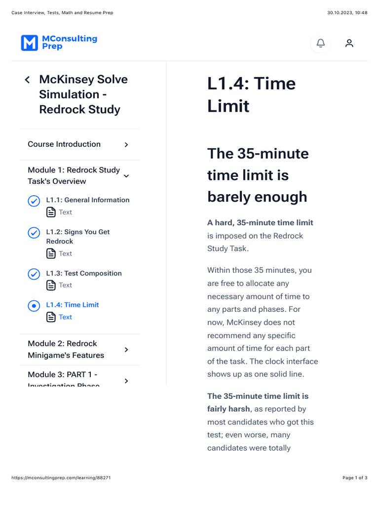 L1.4 Time Limit | PDF | Computing | Cognitive Science