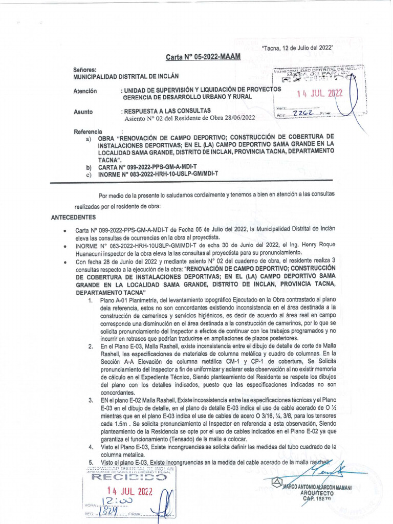 Memoria de Calculo Estructural Rashell | PDF