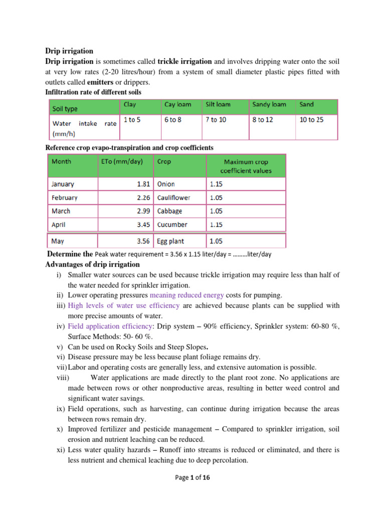 Lecture 6 Irrigation Engineeing Ii Download Free Pdf Irrigation