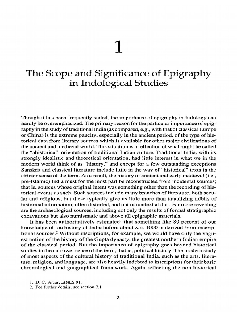 Indian Epigraphy | PDF | Epigraphy | Languages Of India