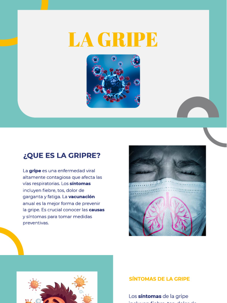 Una Mirada Profunda A La Gripe Causas Sintomas y Prevencion ...