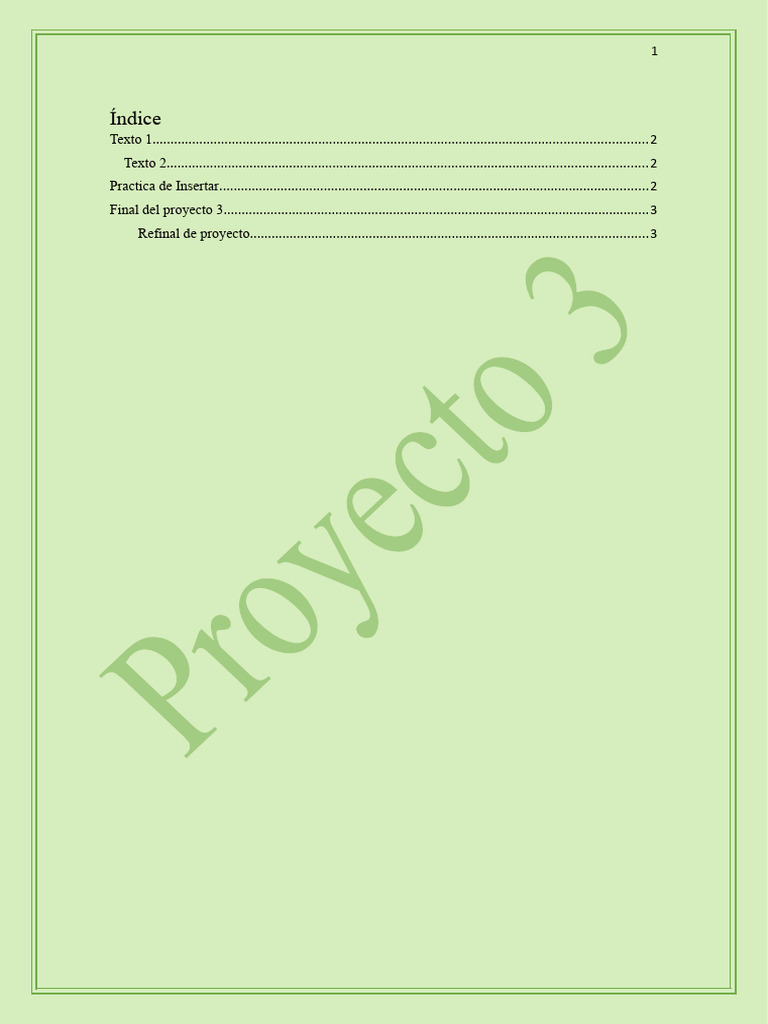 Proyecto 3 | PDF