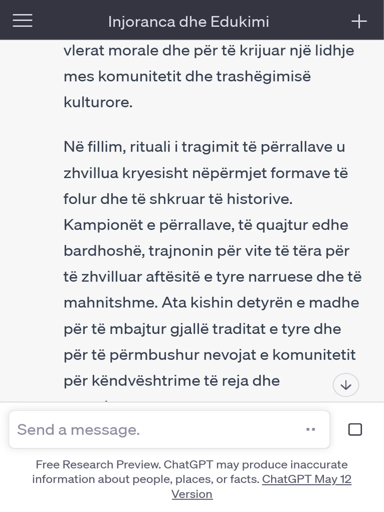 Injoranca Dhe Edukimi | PDF