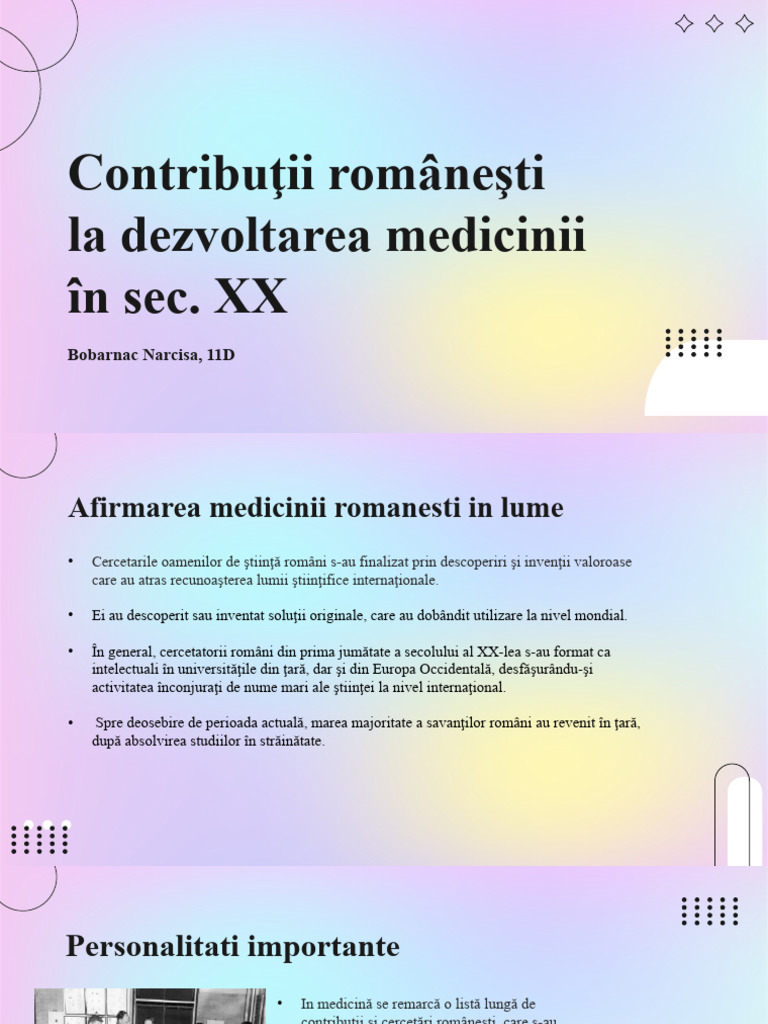 Personalitati Medicina | PDF
