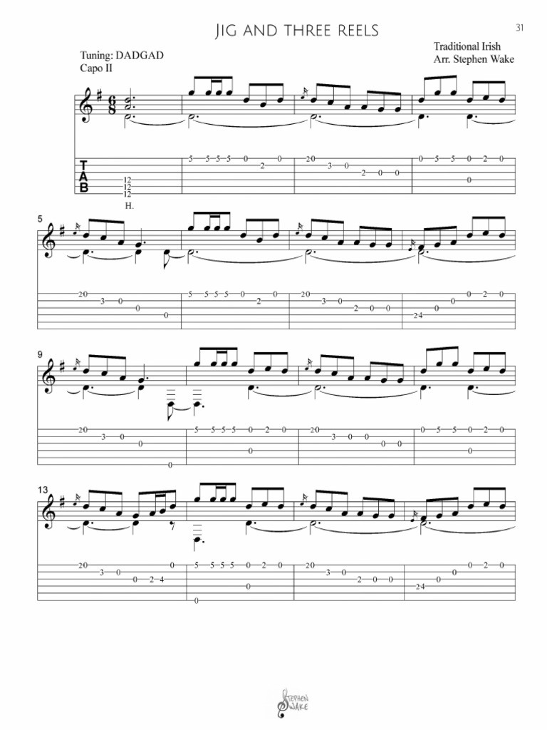 Three Irish Jigs | PDF